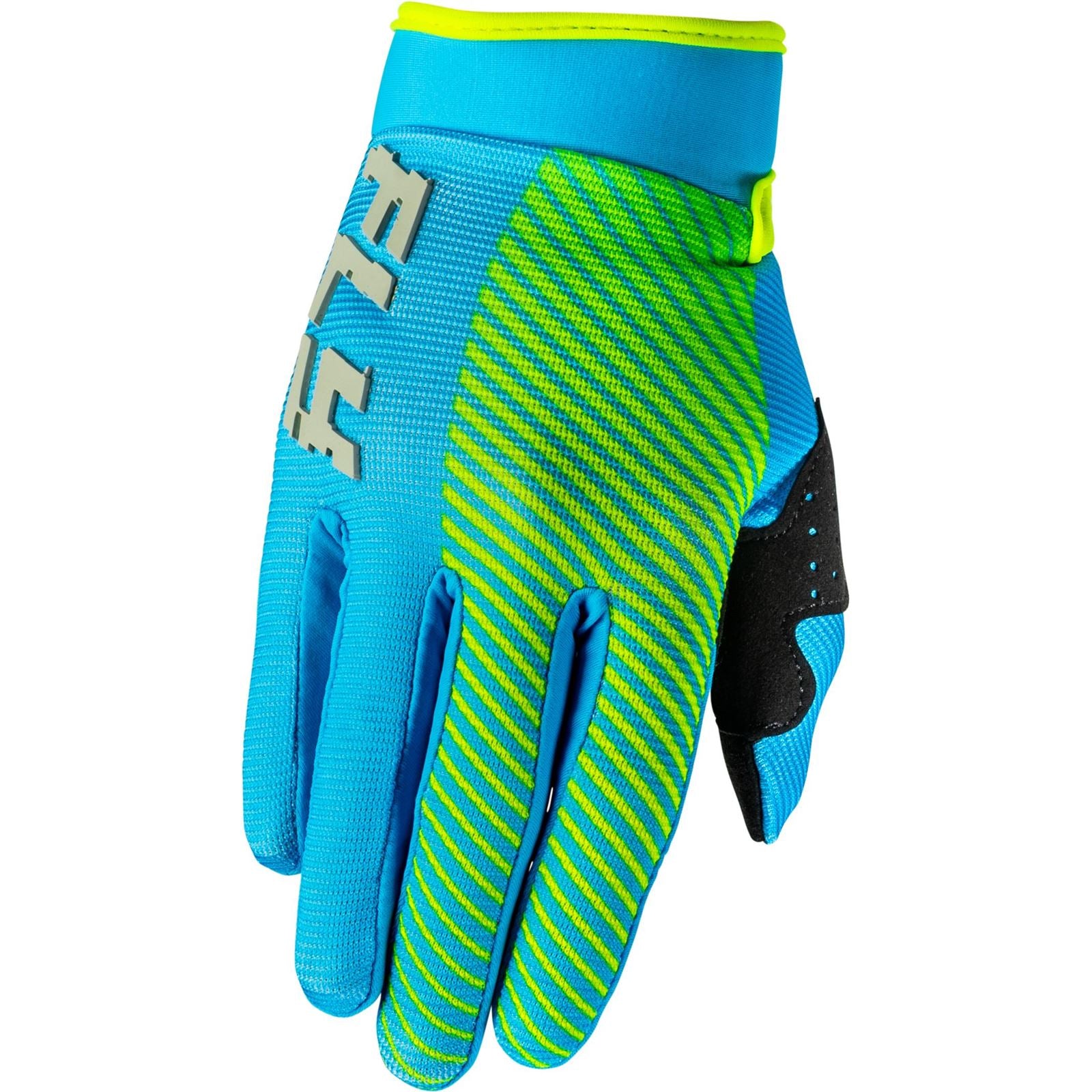 F-16 Youth Golves- Blue/Hi-vis – EMD Online