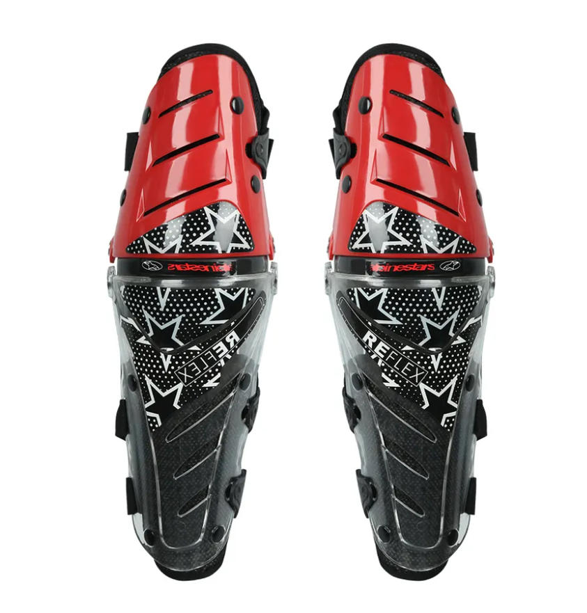 Racecraft's KR Knee Guards - Red/Black – EMD Online